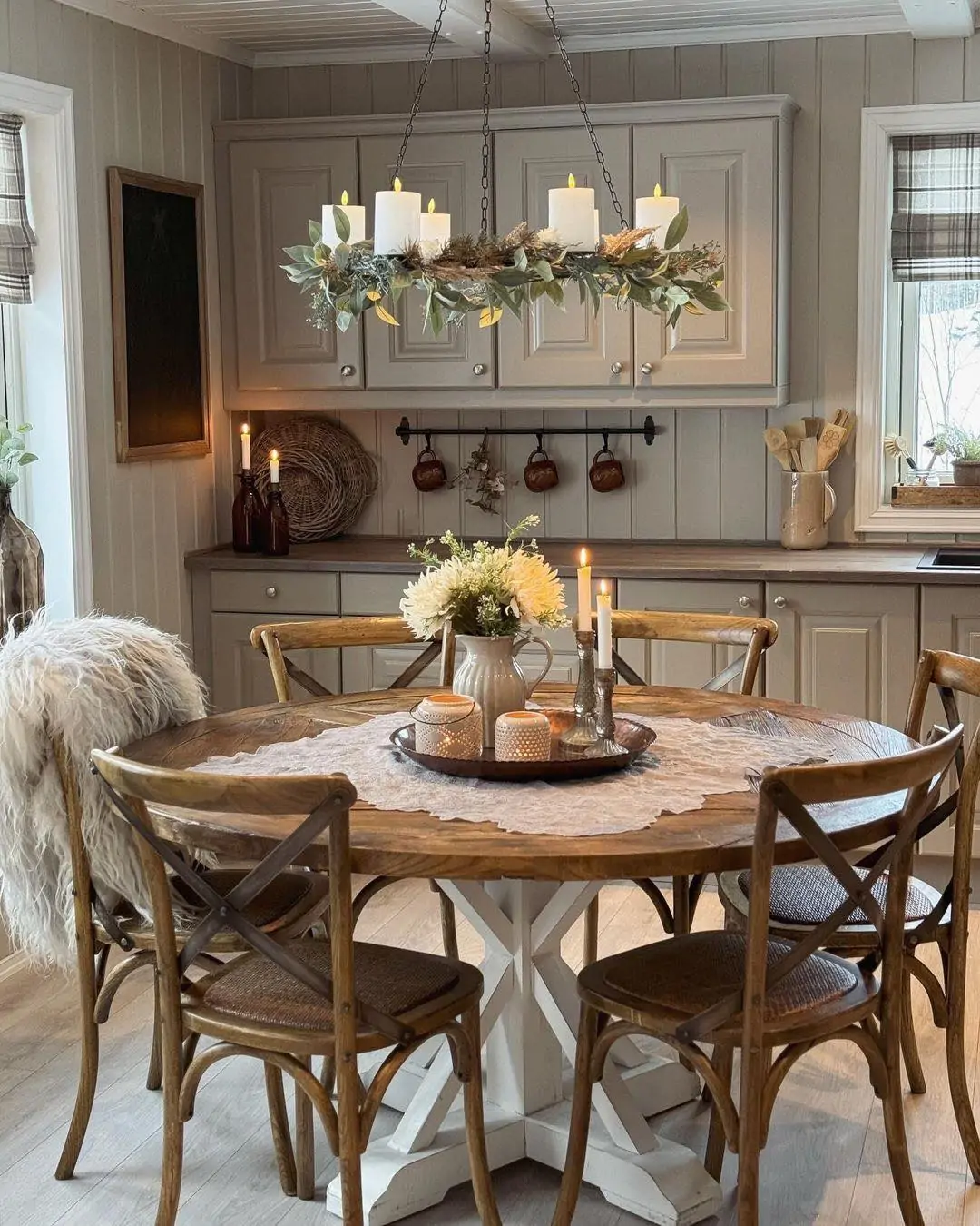 Rustic & Radiant: 10 Farmhouse Dining Room Lighting Ideas - 2025