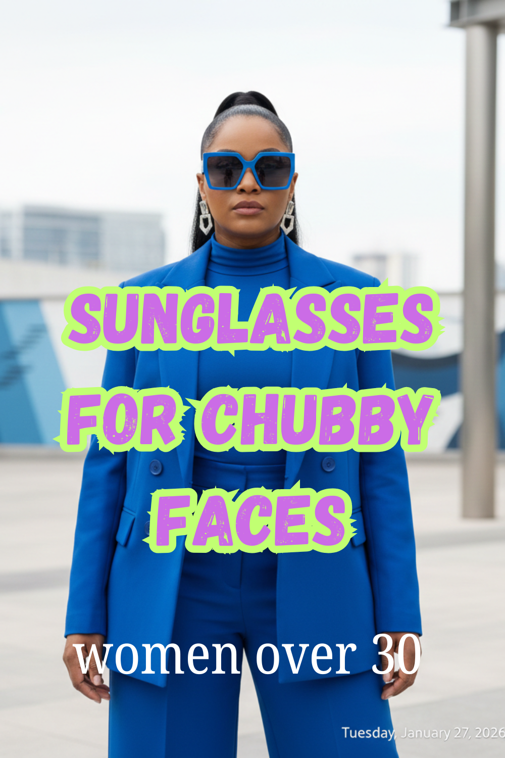 Sunglasses for Chubby Face Women Over 30: 10 Flattering Ideas - 2026