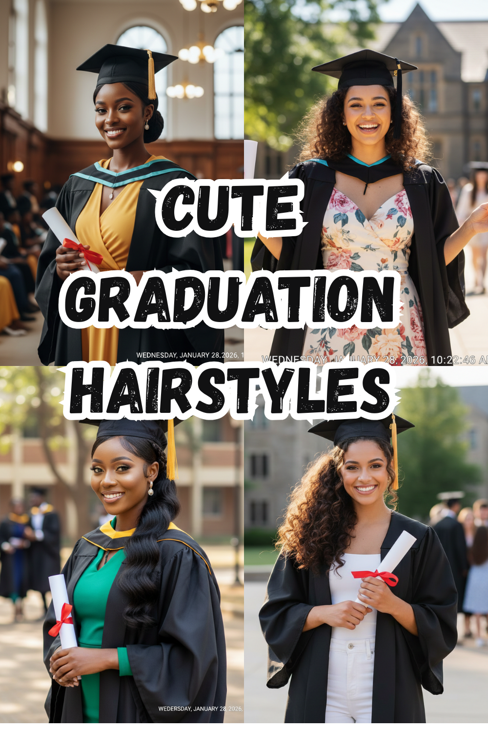 10 Cute Graduation Day Hairstyles That Look Amazing in Photos - 2026