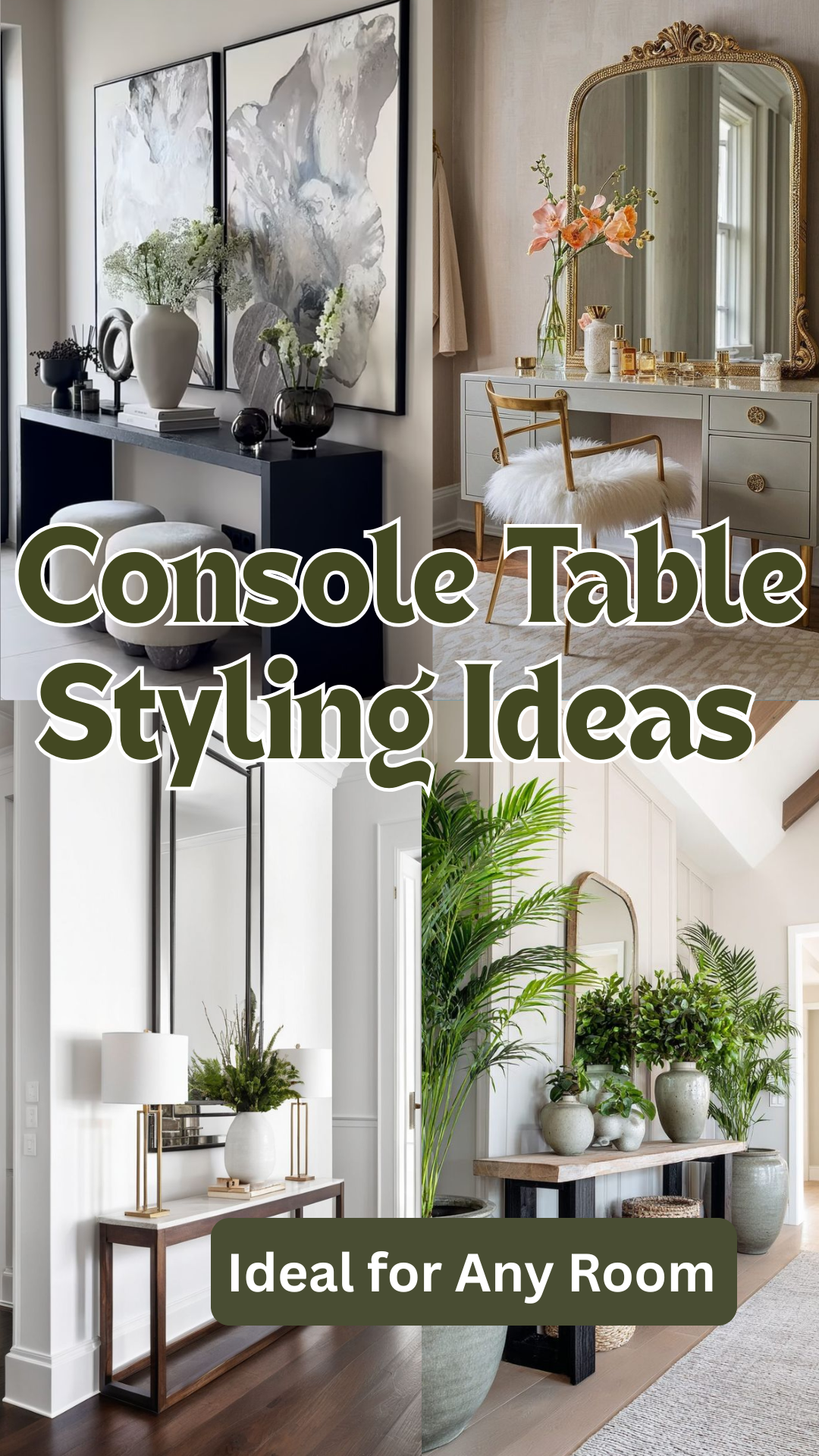 10 Console Table Styling Ideas for Any Room - 2026